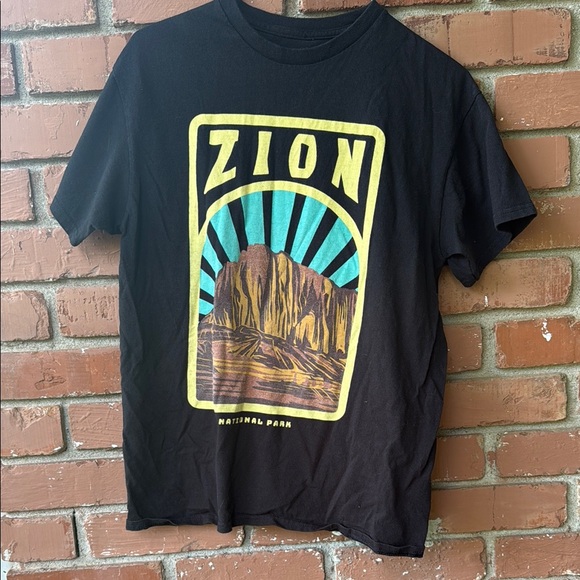 Shirts | Zion National Park Black Tshirt | Poshmark